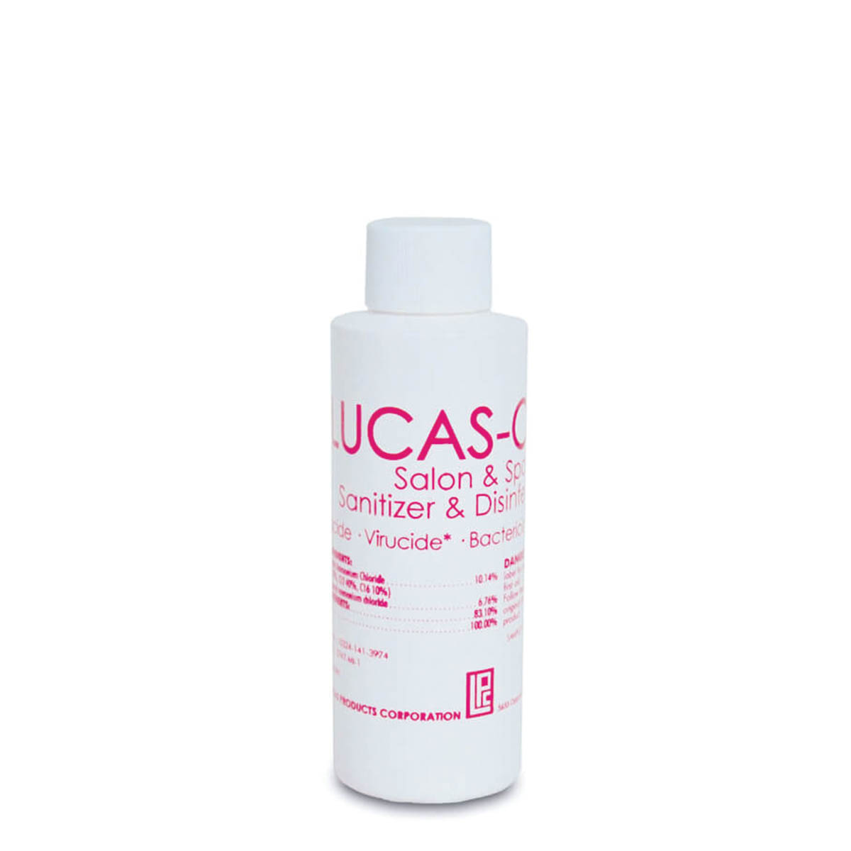 Lucas-Cide Pink Disinfectant 4 oz. | ManocoBlue